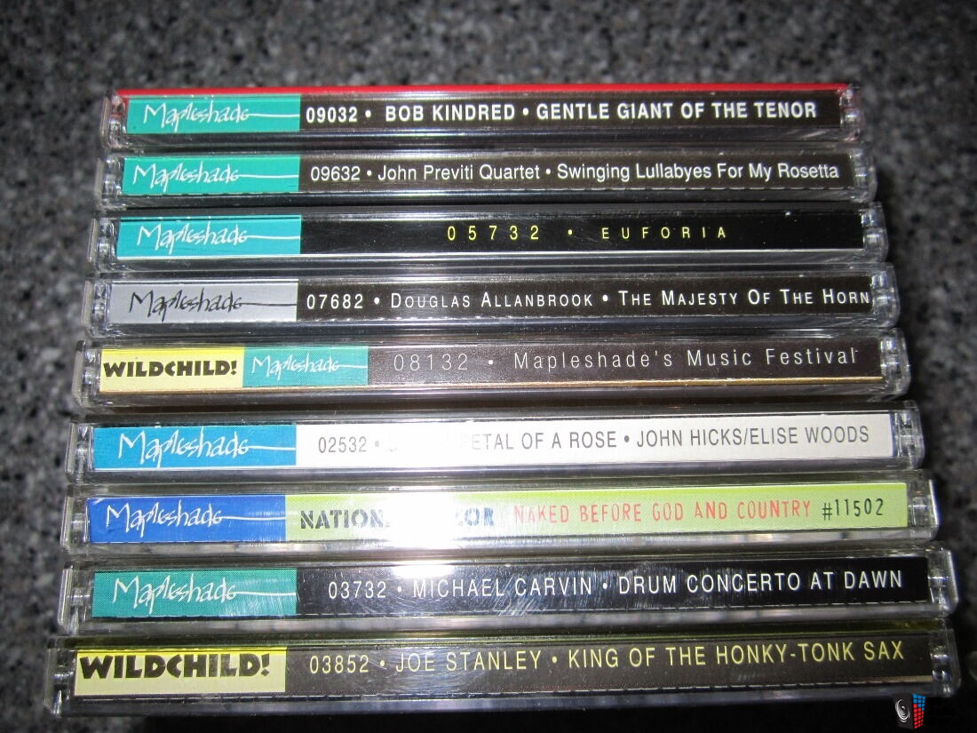 Maple Shade Studios Audiophile CD's lot of 40, most played once ...