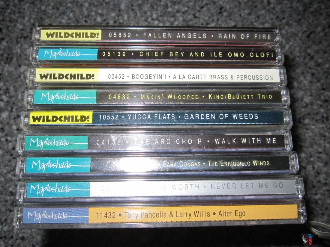 Maple Shade Studios Audiophile CD's lot of 40, most played once ...