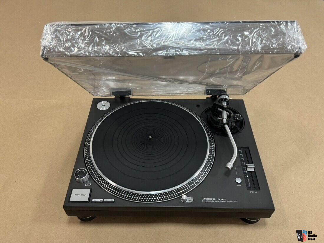 Technics SL-1200MK5 Direct Drive Turntable - 2004 Black - New SL-1200G ...
