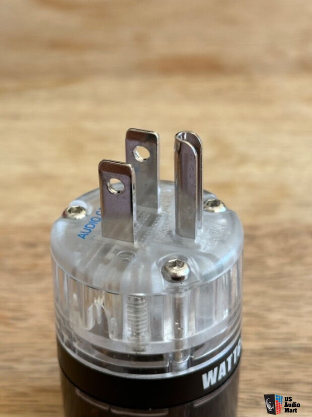 Free CONUS shipping—Wattgate WG 330 RH evo Clear Audio Grade Rhodium AC ...