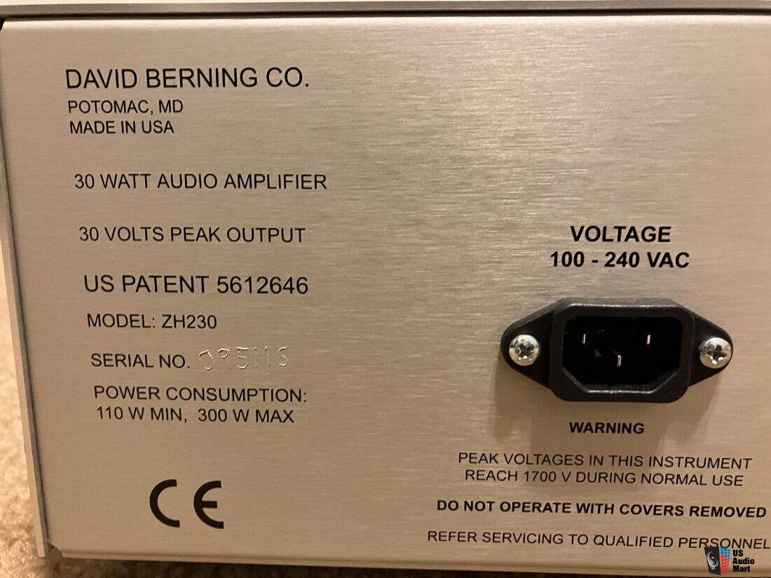 Berning ZH 230 - Two (2) Available Photo #4908369 - US Audio Mart