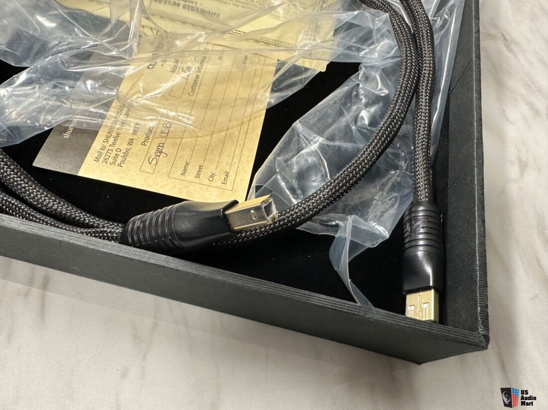Shunyata Sigma USB Cable 1.5m Digital A to B Photo #4913724 - US Audio Mart