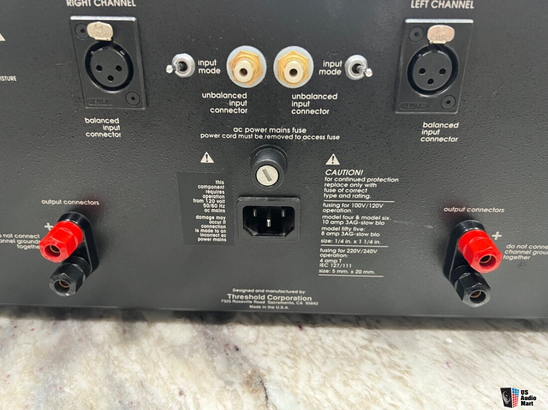 Forte Model 6 Stereo Power Amplifier Photo #4914383 - UK Audio Mart