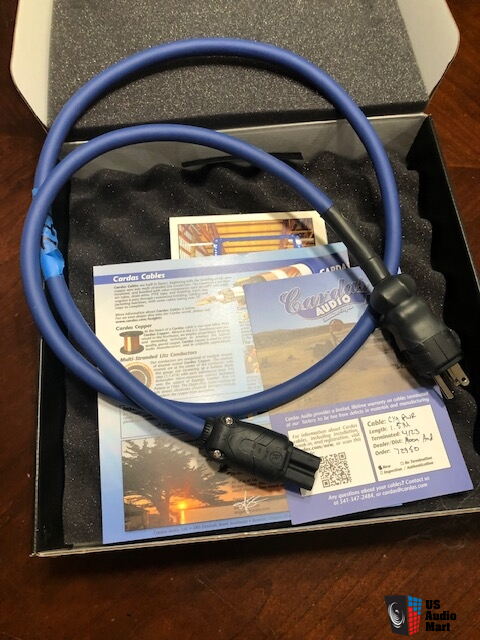 Cardas Clear 1.5 meter Cygnus PC 15 amp Photo #4916038 - US Audio Mart