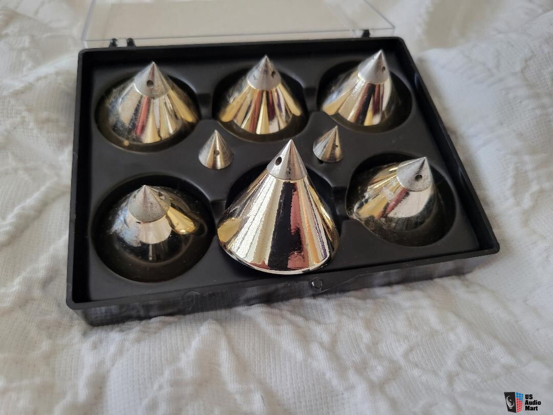 Audio Selection Isolation Cone Spikes from Germany, Set of Six Photo ...
