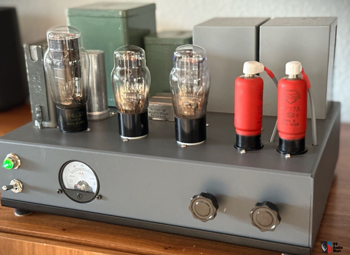 Single Ended 45 amplifier with vintage Raytheon and Partridge ...