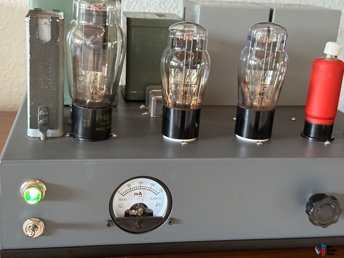 Single Ended 45 amplifier with vintage Raytheon and Partridge ...