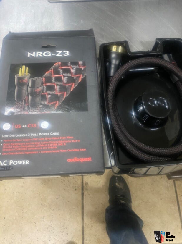 AudioQuest NRG-Z3 Low-Distortion 3-Pole Power Cable