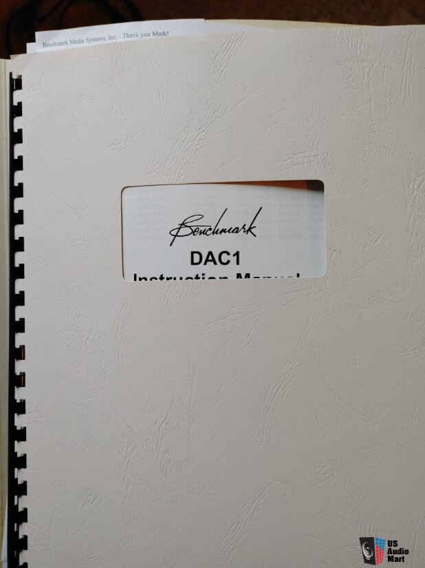 Benchmark DAC1 Digital to Analog Converter DAC w/ Headphone Amplifier ...