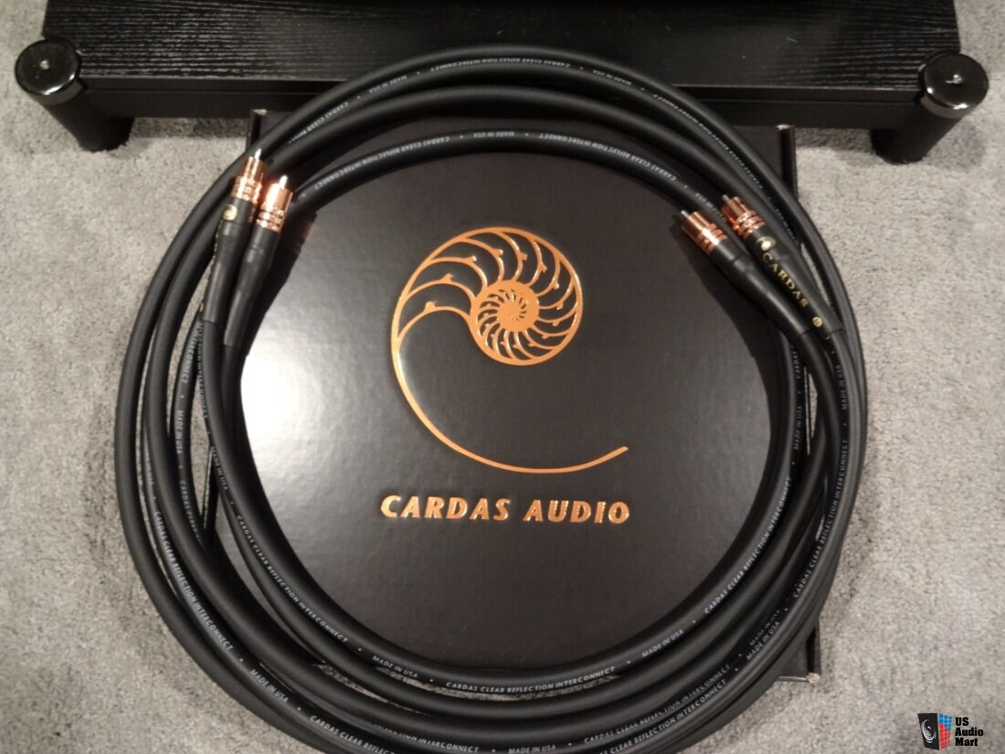 Cardas Clear Reflection RCA Interconnect 3 meter***** Mint condition ...