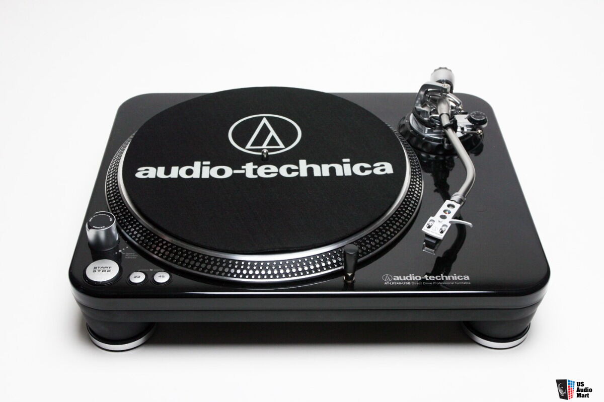 Audio-Technica AT-LP240-USB Direct Drive Manual Turntable Photo ...