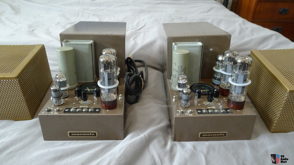Pair of Marantz Model 5 Mono Tube Amps-Early Made in US Saul Marantz ...