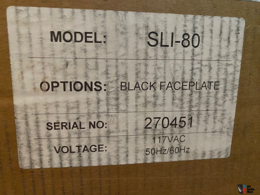Cary Audio SL-80 Signature Integrated Tube Amplifier Photo #4922317 ...