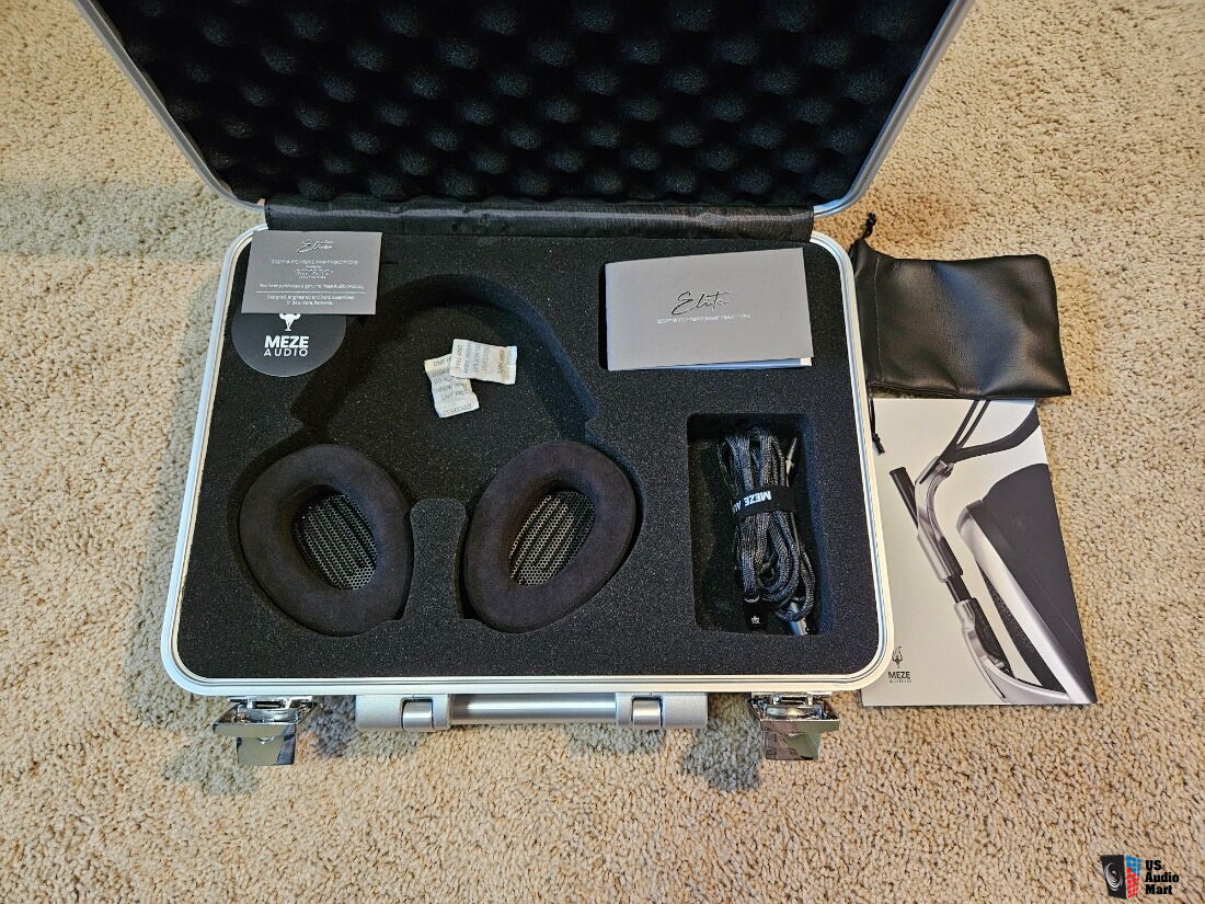MEZE Elite - with extra Silver Premium PCUHD Cable - Really Like New ...