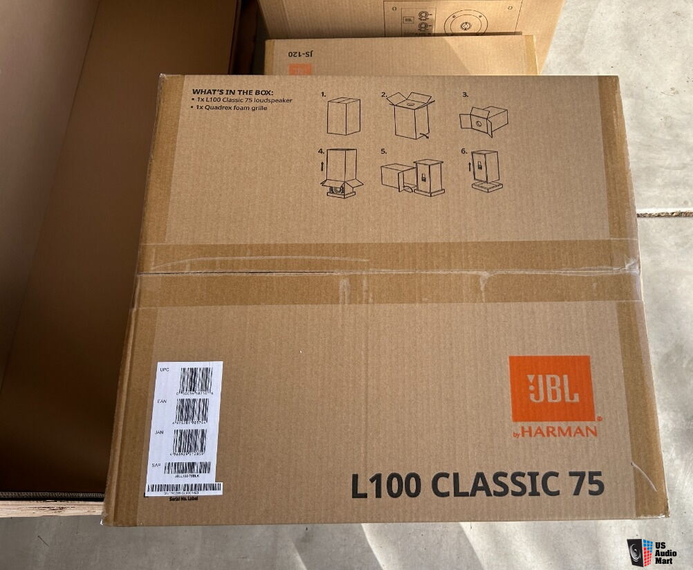BRAND NEW Pair of JBL L100 Classic 75 Teak Wood Speakers Photo #4928228 ...