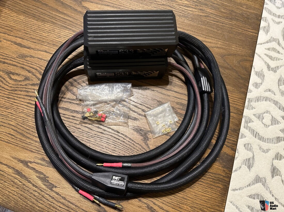 MIT Shotgun s3.3 speaker cables 10ft For Sale - UK Audio Mart