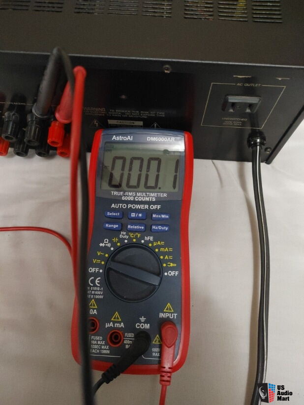 Recapped) Yamaha MX-460 Power Amplifier