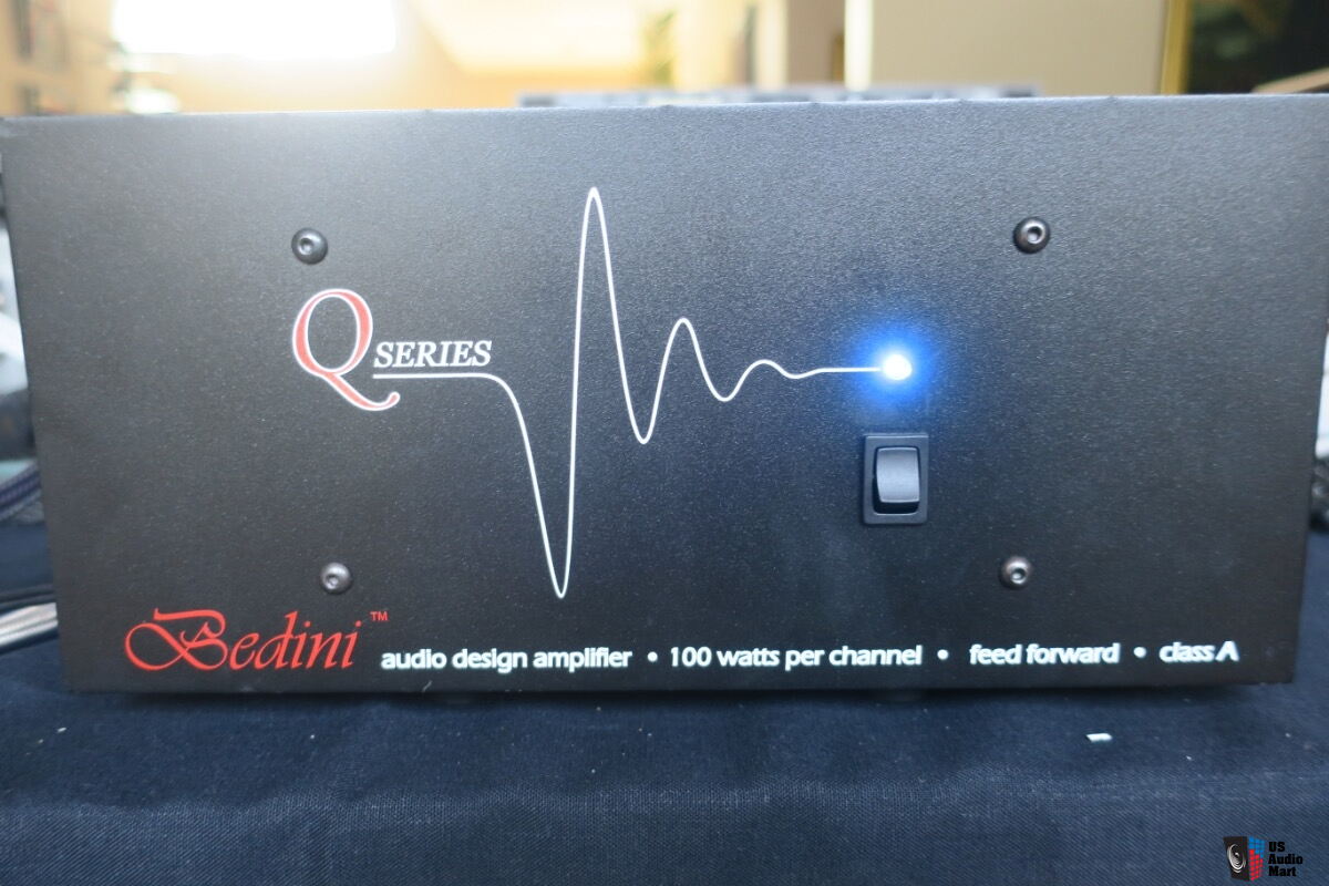 Bedini Q-Series 100 watt stereo amplifier Photo #4930149 - US Audio Mart