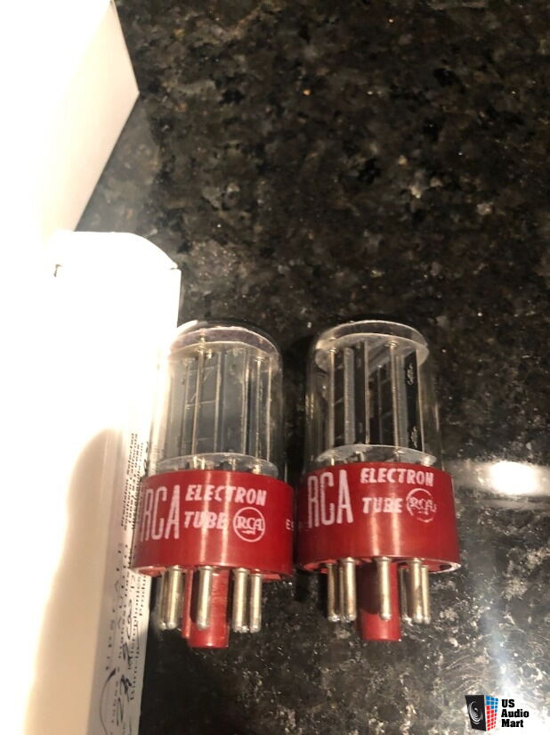 RCA 5692 red base NOS For Sale - US Audio Mart