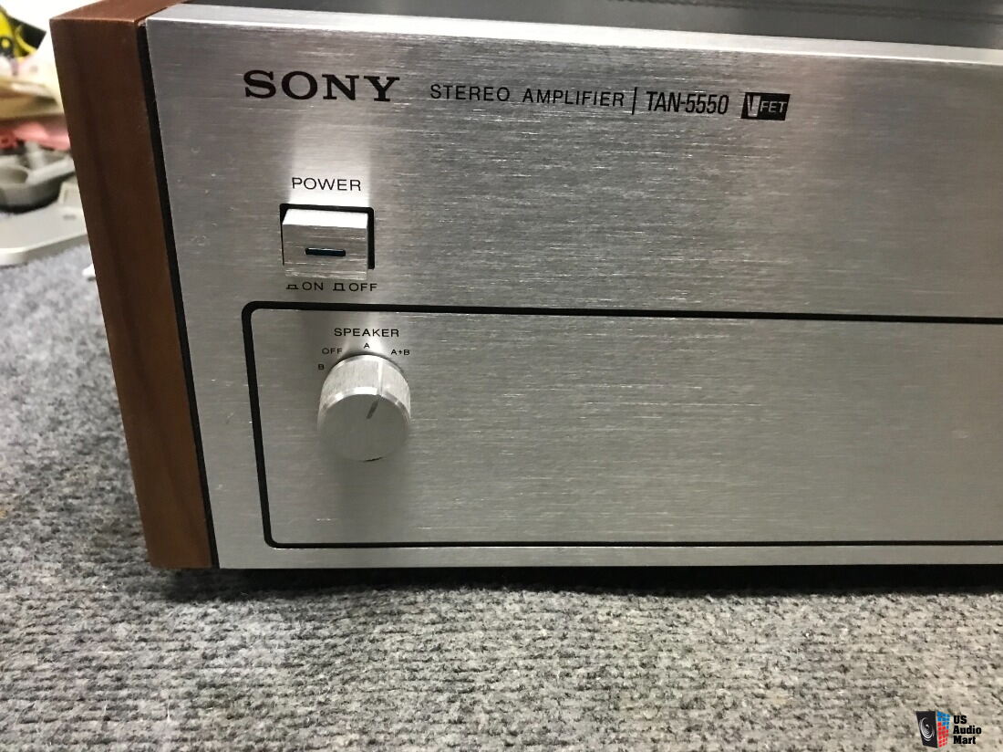 Sony TAN-5550 V-FET stereo power amplifier Photo #4931374 - US Audio Mart