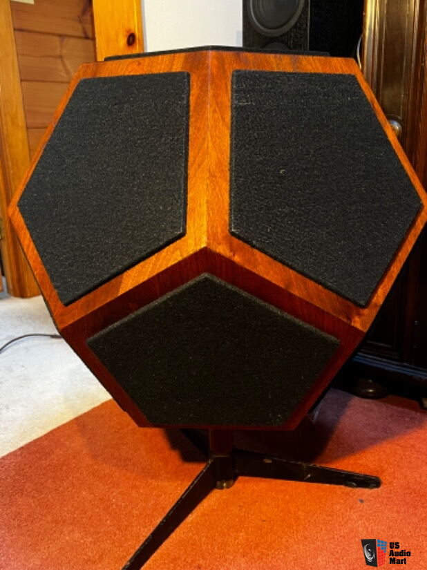 Design Acoustics D-12 ~ Rare Dodecahedron MCM Speakers Photo #4932951 ...