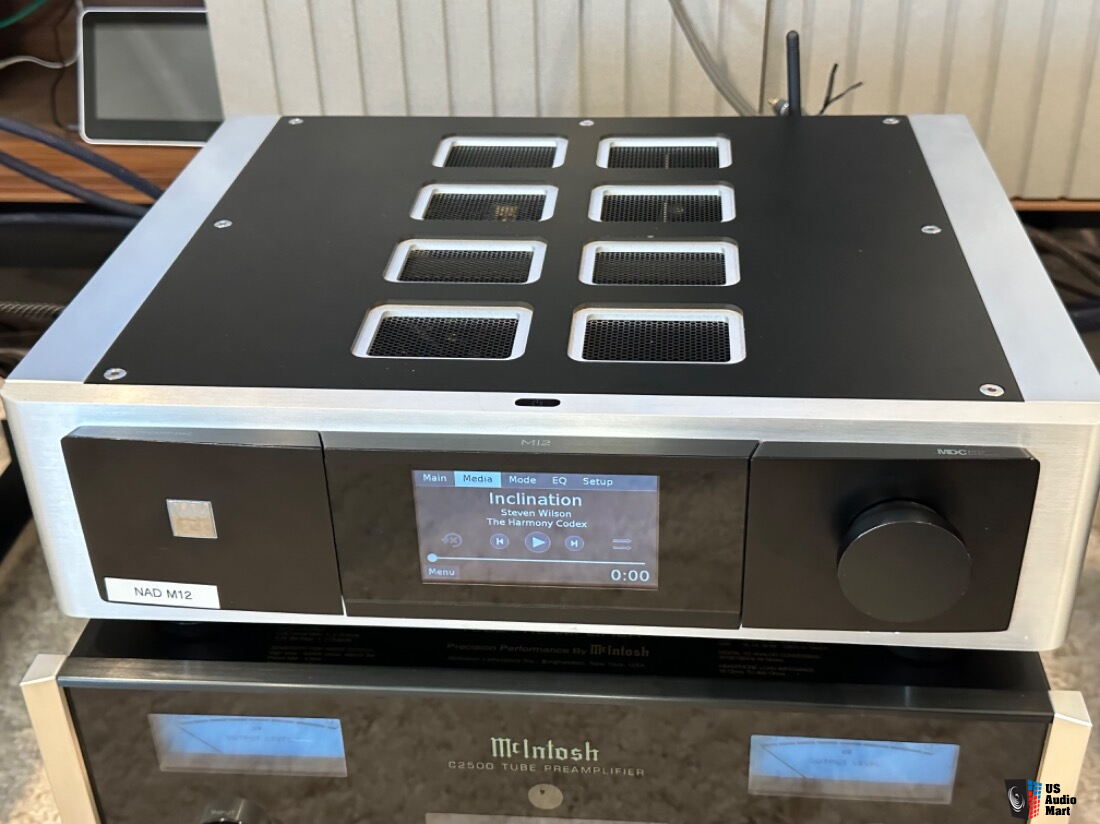 NAD M12 digital pre-amp DAC w/phono digital WiFi module and remote ...
