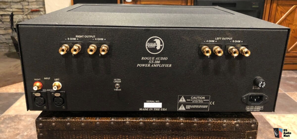 Rogue Audio 100 Power Amplifier with KT-120 tubes Photo #4933783 - US ...