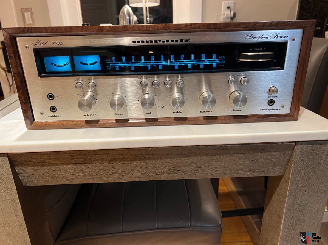 Rare Champagne Engraved Marantz 2245 For Sale - Canuck Audio Mart