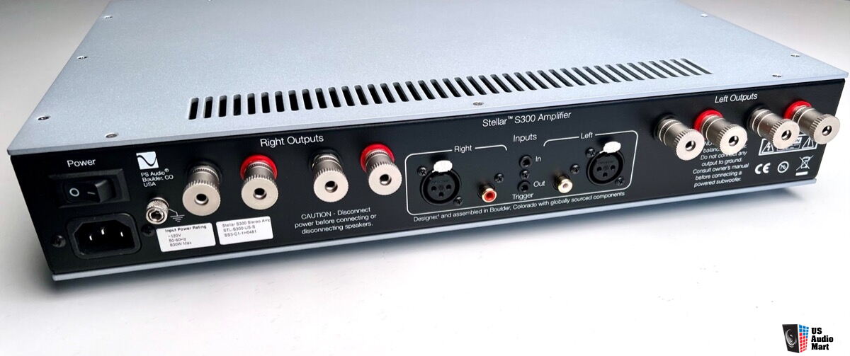 PS Audio S300 Stellar Power Amplifier Photo #4934349 - US Audio Mart