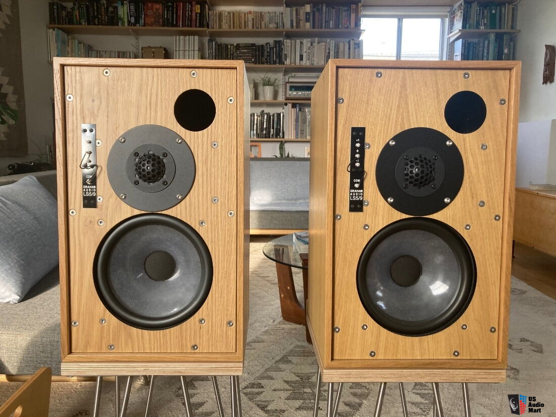 Graham Audio LS5/9 speakers 2021 - Excellent Condition - Oak - BBC ...