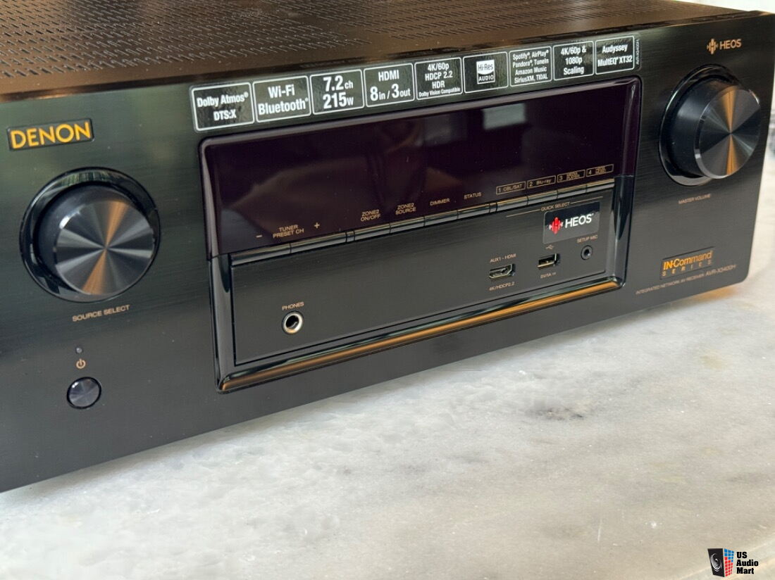 Denon x3400h Receiver - 7.2 Atmos, eARC, one owner Photo #4935989 - US ...