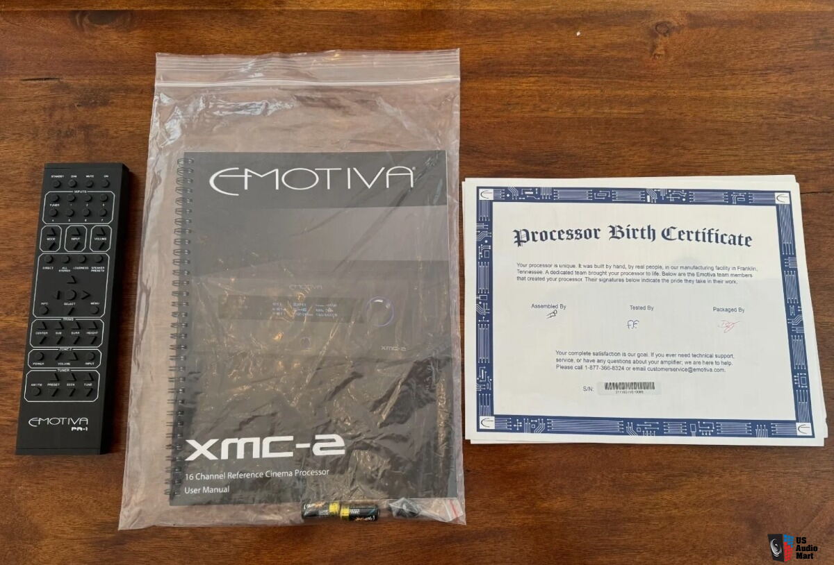 Emotiva XMC-2 16 Channel 9.1.6 Dirac Live Dolby Atmos & DTS:X Cinema ...