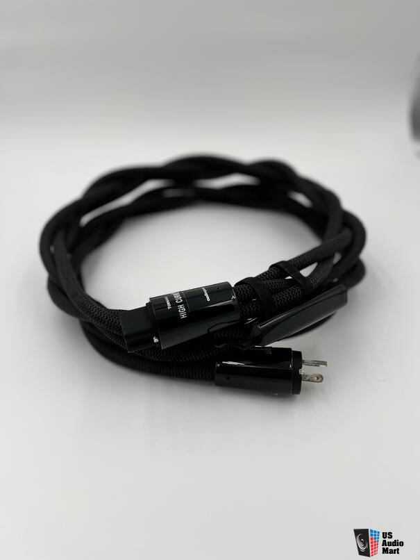 AudioQuest High Current Tornado Power Cord 2 meter 20 amp Braided cords ...