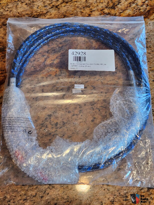 Iconoclast SPTPC Series 1 Speaker Cable (6ft, spade to banana) Photo ...