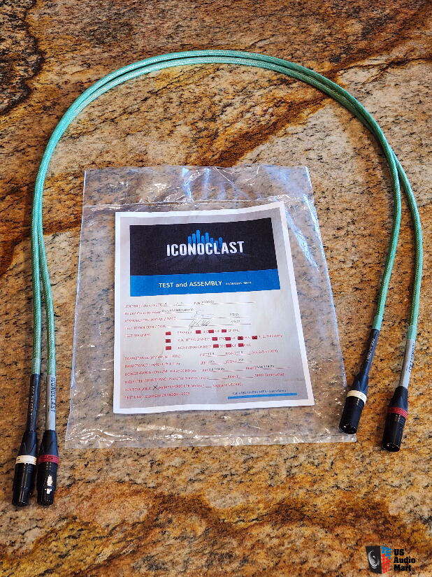 Iconoclast UPOCC 4x4 Gen 2 XLR Interconnect Cables (5ft) For Sale - US ...