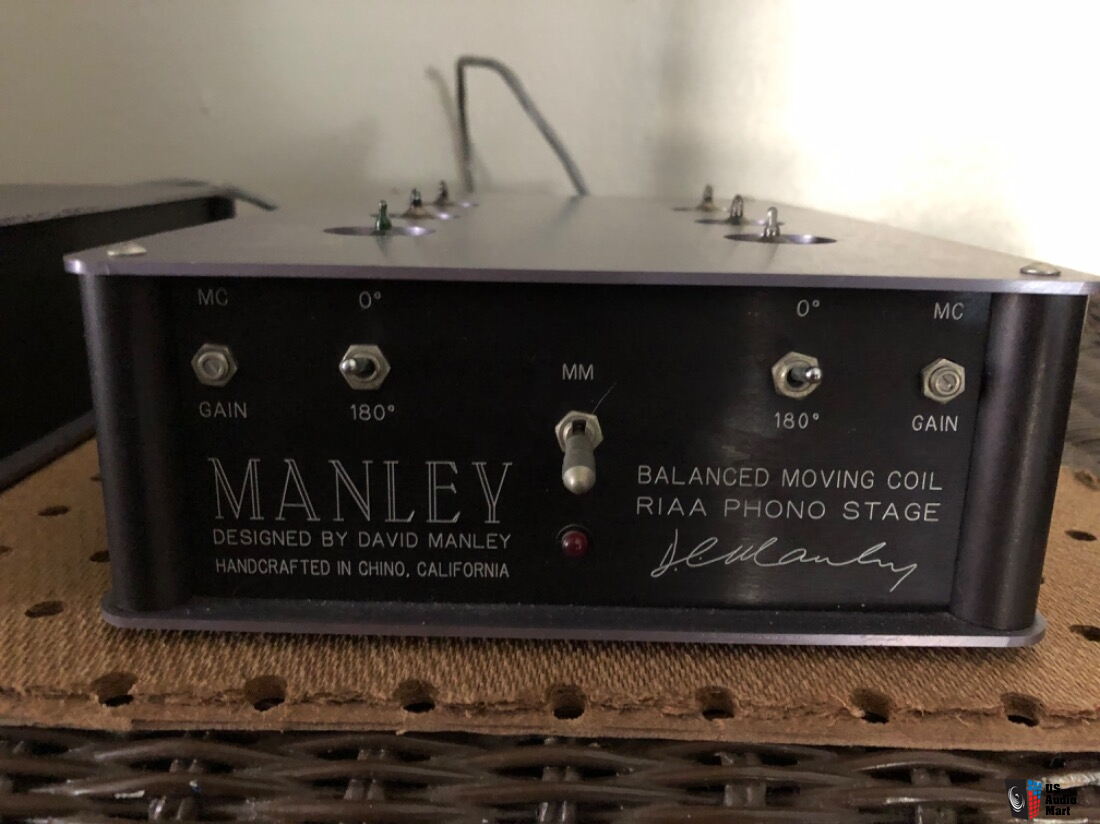 One of a kind David Manley phonostage MC, MM, and motor controller ...