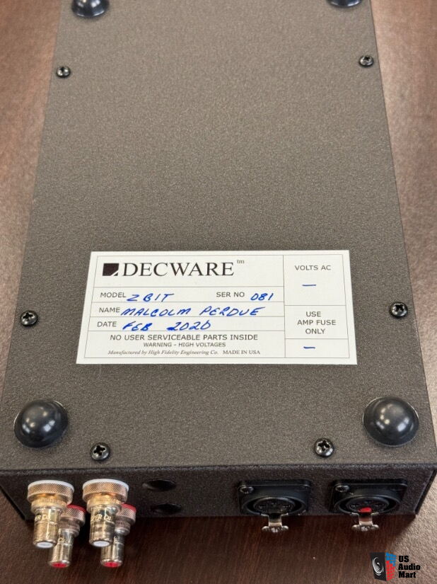 Decware ZBIT, dual controls, silver RCAs Photo #4943809 - US Audio Mart