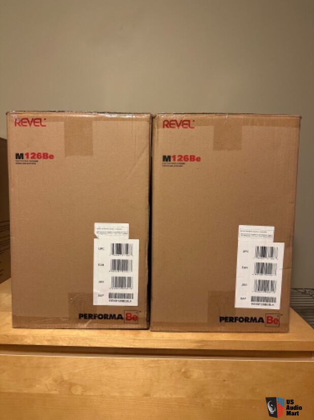 Revel Performa Be M126 bookshelf pair (gloss black) For Sale - US Audio ...