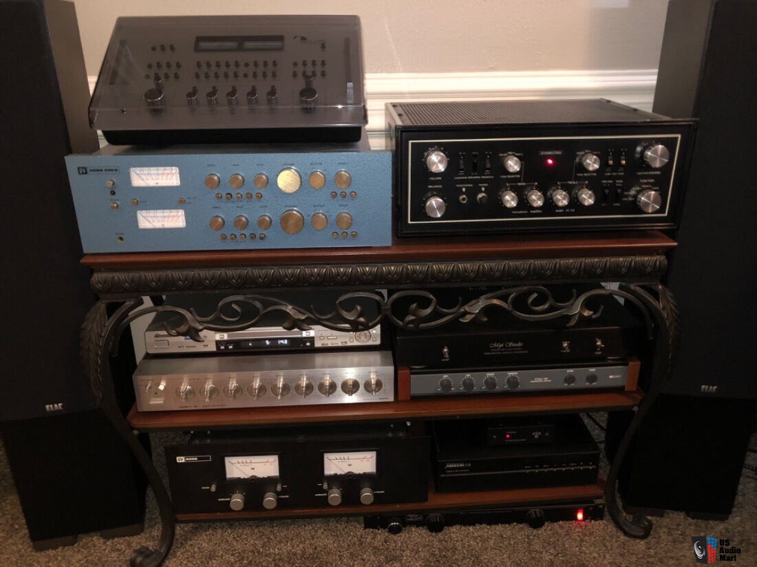 Ultra RARE Dynavector DV-3000 GOLD tube preamplifier & DV-8250 tube ...