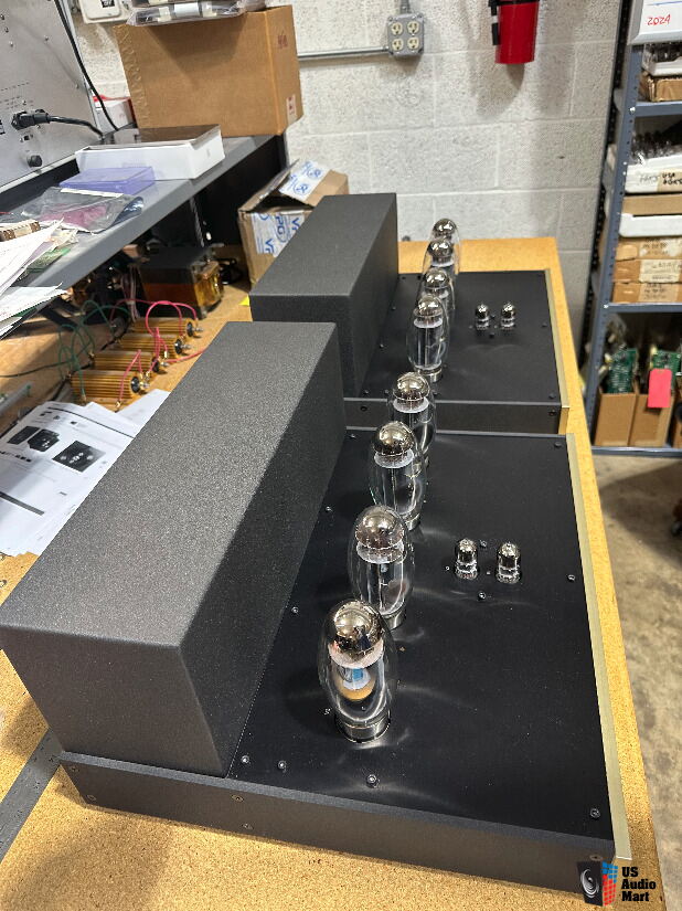 Conrad Johnson ART300 Tube Power Amplifier Demo with CJ Warranty Pair L ...