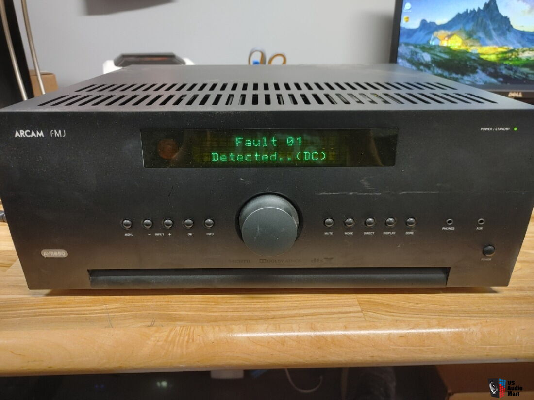 Arcam AVR-850 Integrated Surround Amp (for parts or repair) For Sale ...