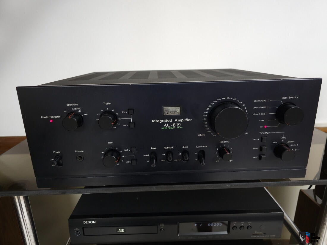 Sansui Au-819 Stereo Amplifier Reccaped Operational Photo #4946296 - US ...