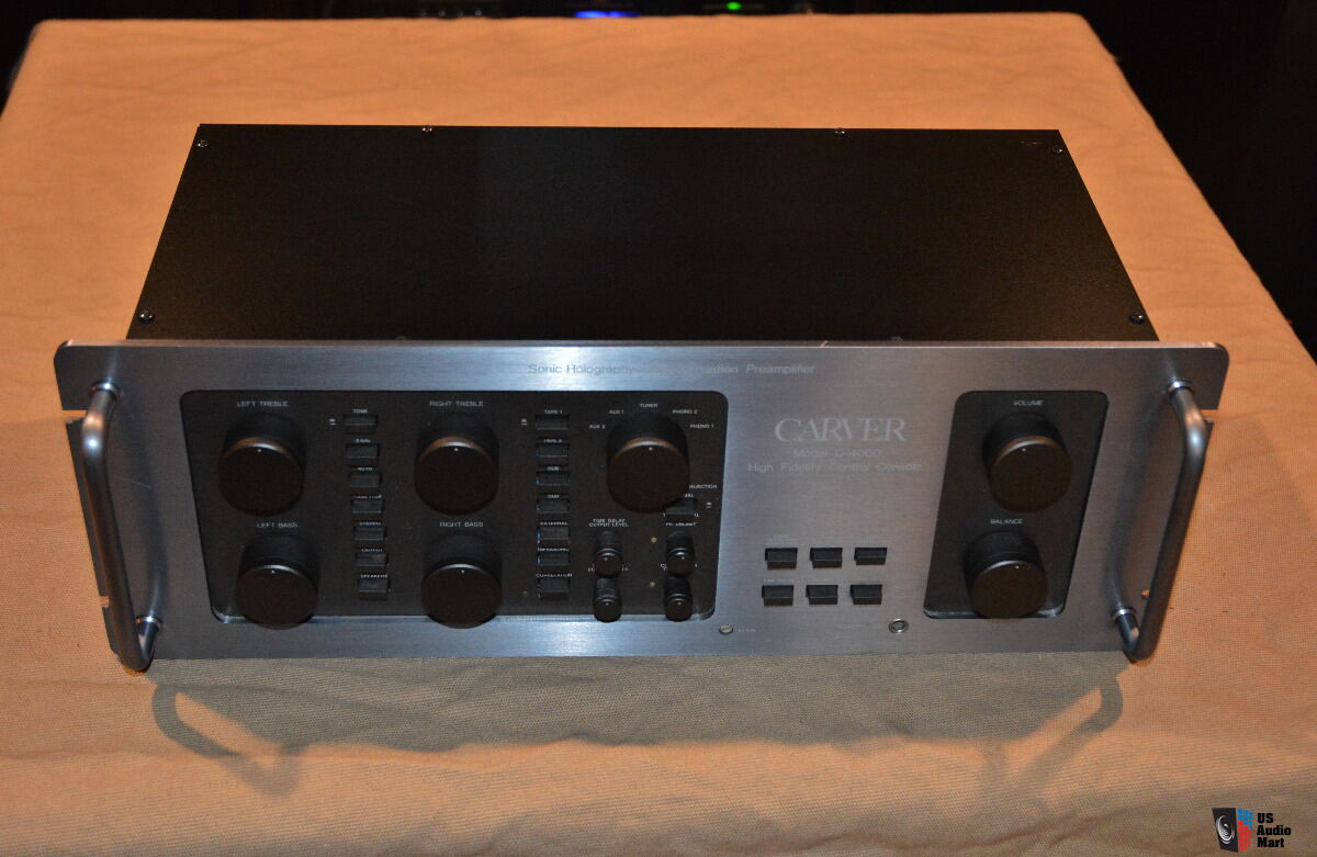 Carver C-4000 Stereo Control Console/pre amp Photo #4948032 - US Audio Mart