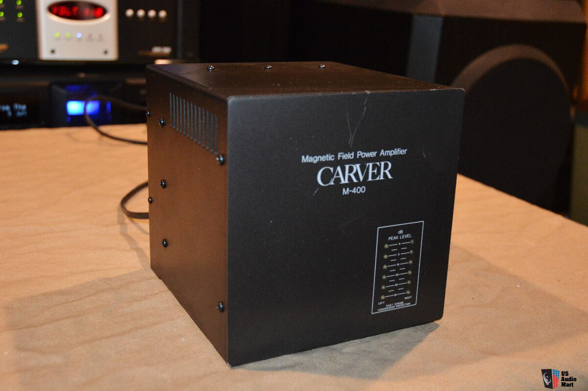 Carver "The Cube" M-400 amplifier Photo #4948171 - US Audio Mart