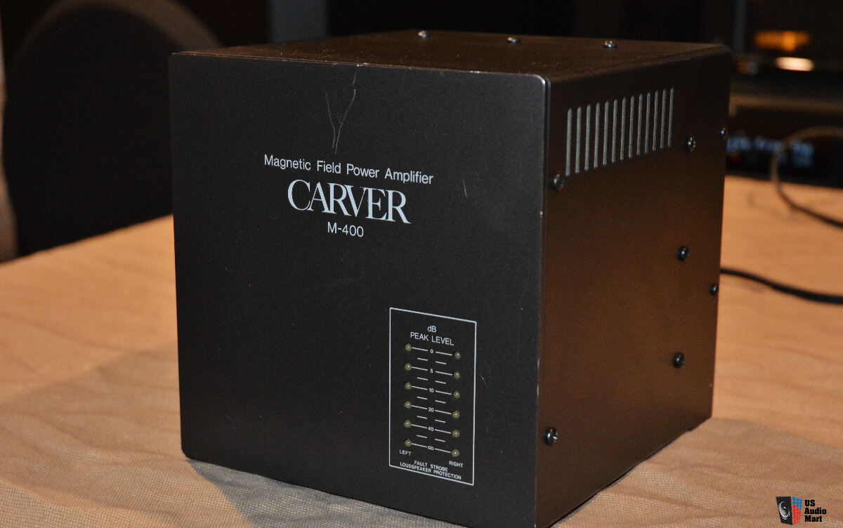 Carver "The Cube" M-400 amplifier Photo #4948171 - US Audio Mart