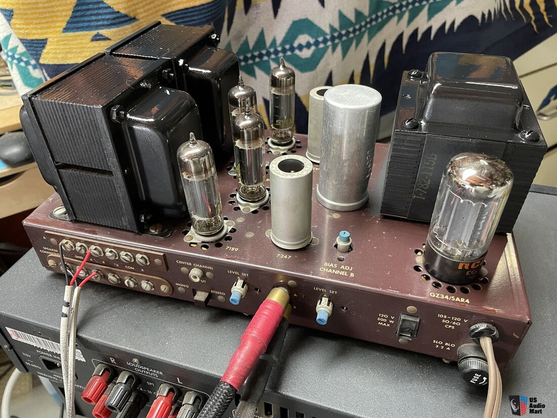 A blast from the past: the vintage "Fisher King" SA-100 power amplifier ...