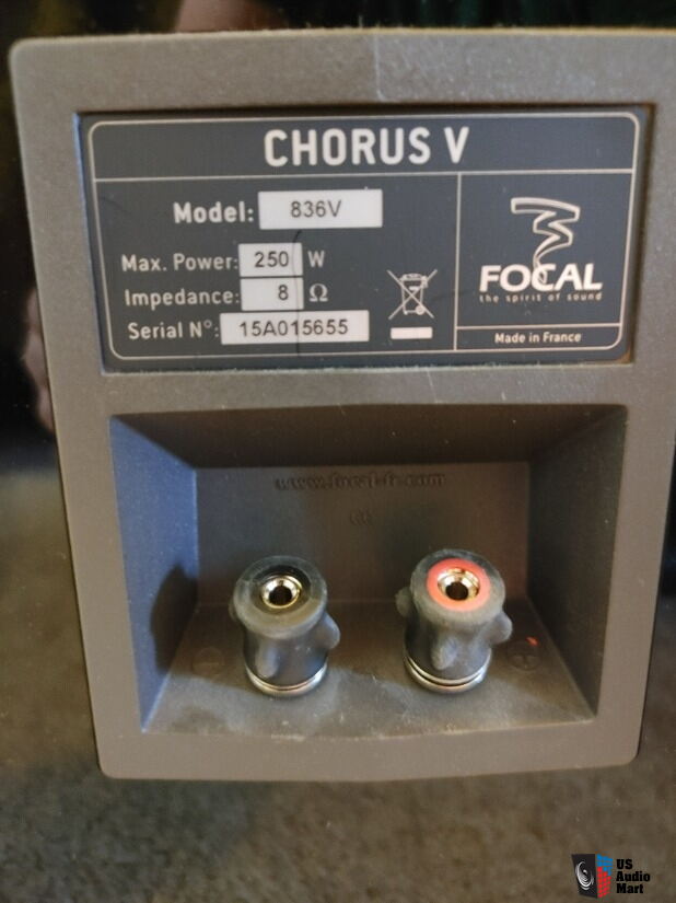 FOR SALE: Focal Chorus 836 V Tower Speaker Pair Photo #4951252 - US ...