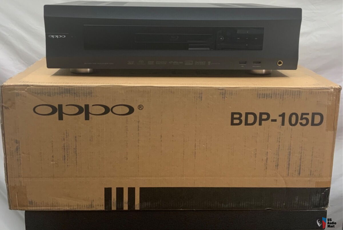 Oppo BDP-105D (Darbee Edition) SACD DVD-A Multi Format Disc Blu Ray Player