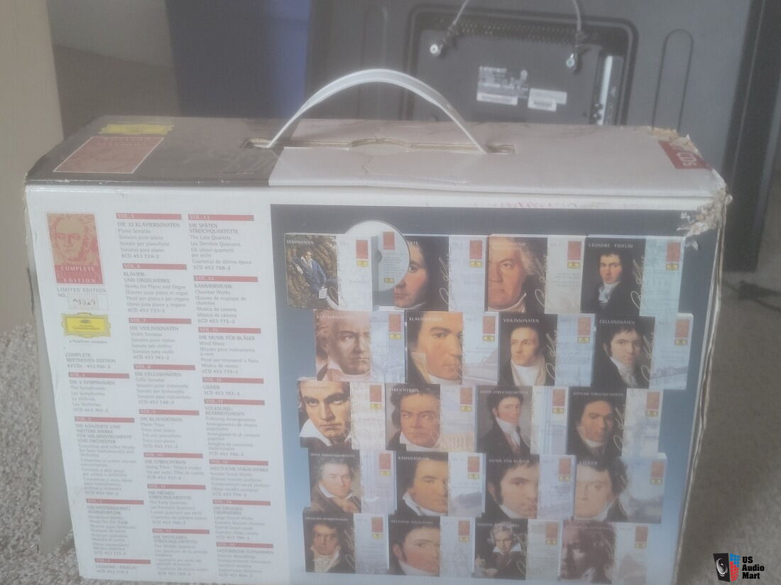 FOR SALE: Complete Beethoven Edition (box set) DG - new condition ...