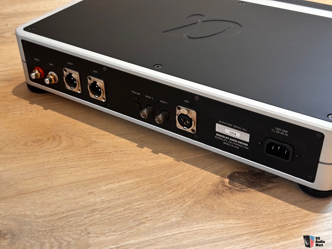 Berkeley Alpha DAC Reference Series 3 and USB Photo #4951822 - US Audio ...